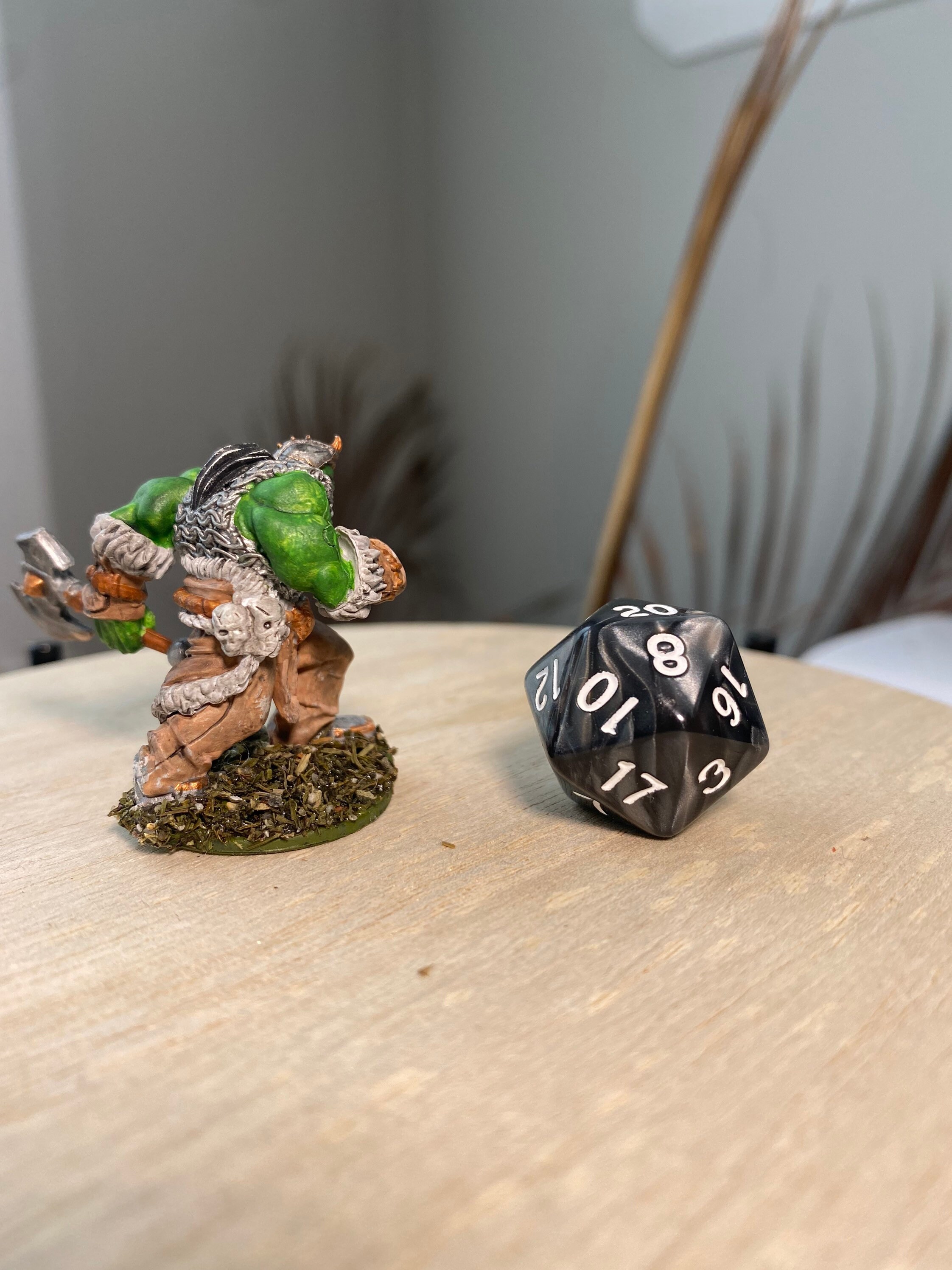 Male Orc, Hand Painted Dungeons and Dragons Miniature - Etsy