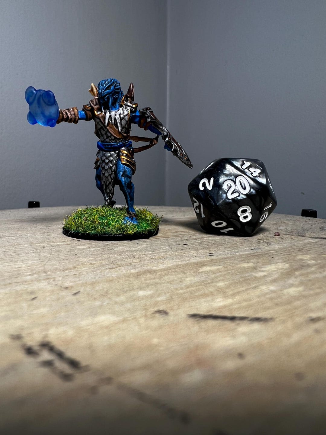 Male Dragonborn Paladin/sorcerer/ranger, Hand Painted Dungeons and ...