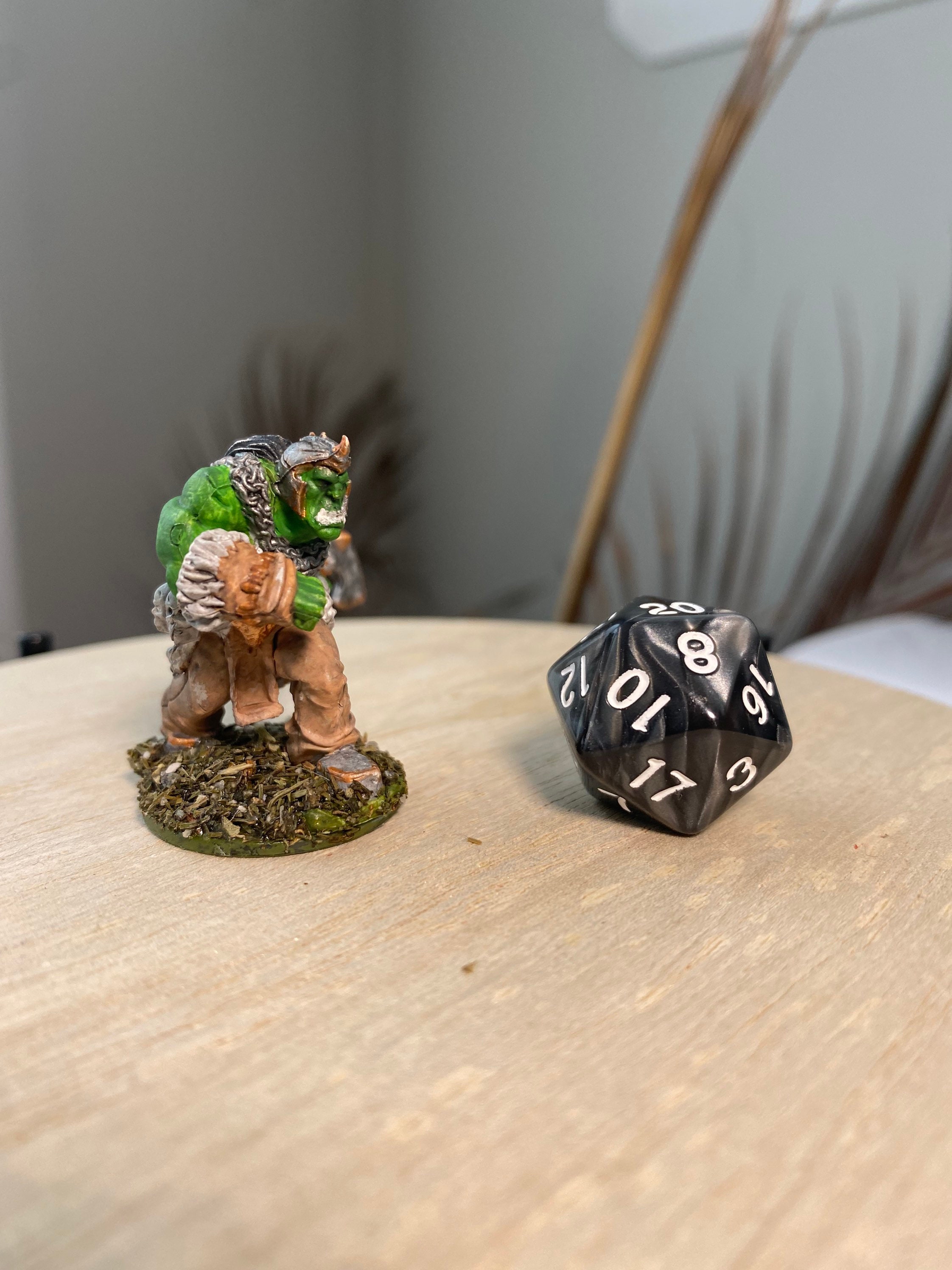 Male Orc, Hand Painted Dungeons and Dragons Miniature - Etsy