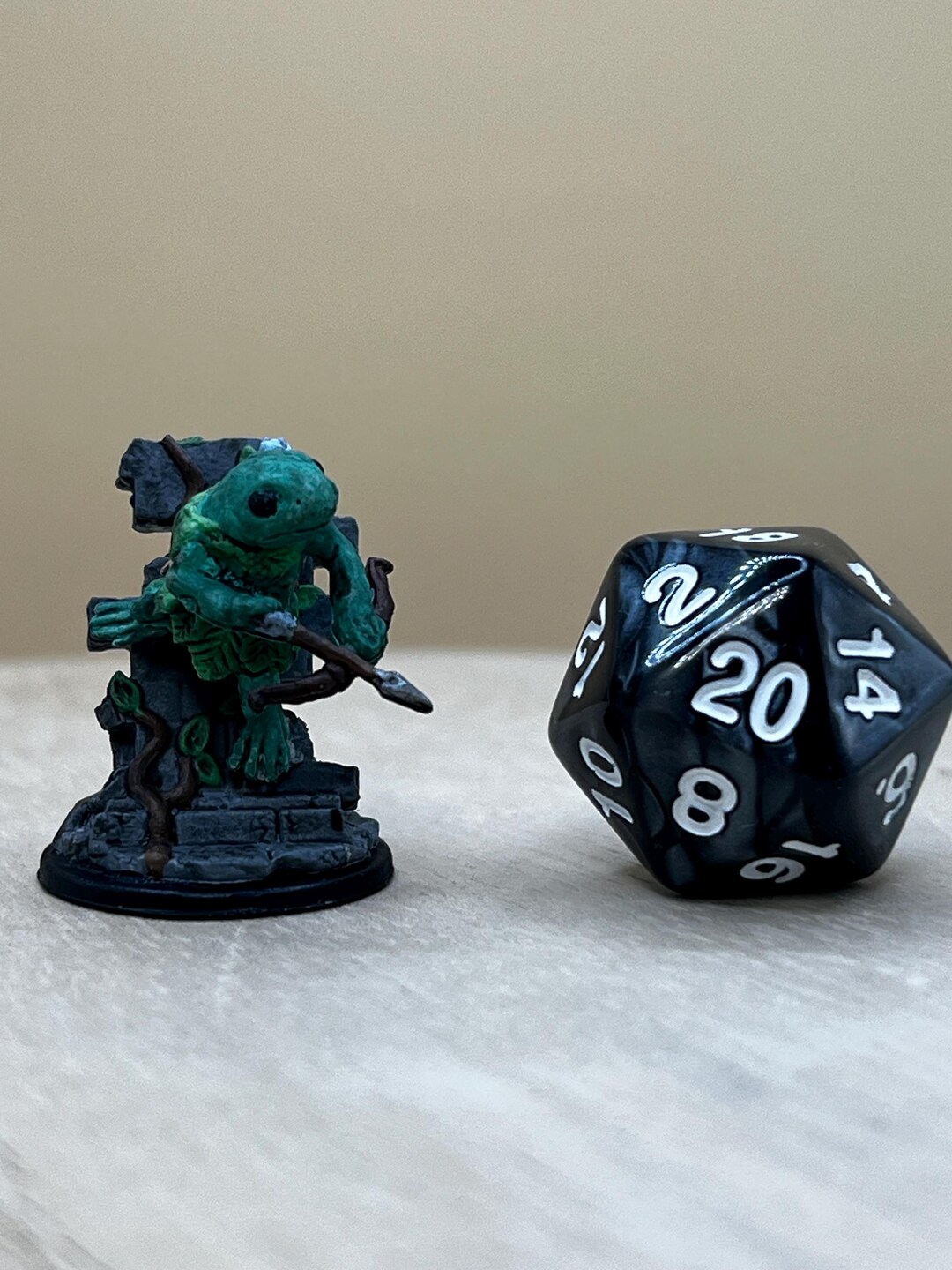 Frogfolk Ranger, Hand Painted Dungeons and Dragons Miniature - Etsy