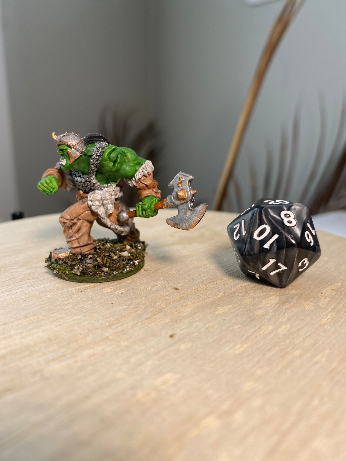 Male Orc, Hand Painted Dungeons and Dragons Miniature - Etsy