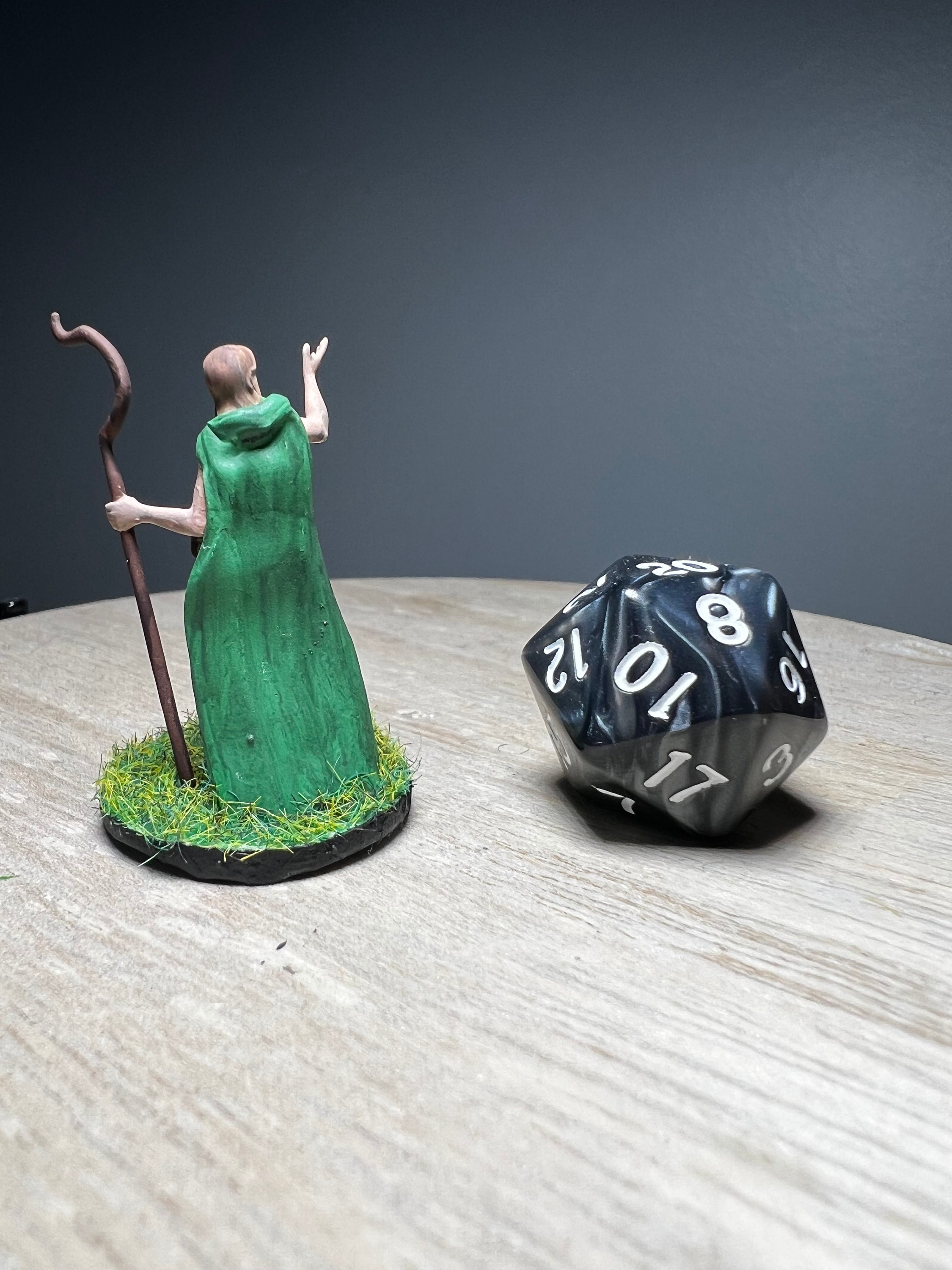 Female Human Druid Hand Painted Dungeons and Dragons - Etsy