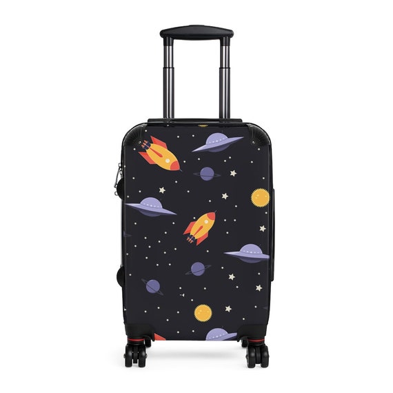Space and Stars/rocket/night Sky Luggage Suitcase - Etsy