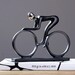 Cycling Figurine Statue Abstract Art Champion Bicycle Cyclist Sculpture ...