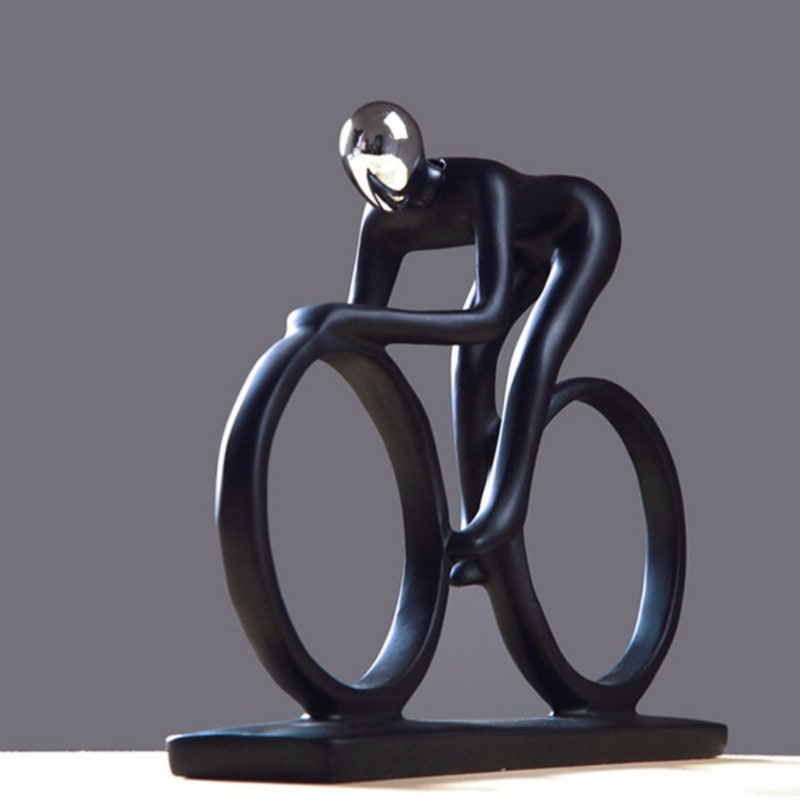 Bicycle Statue - Etsy