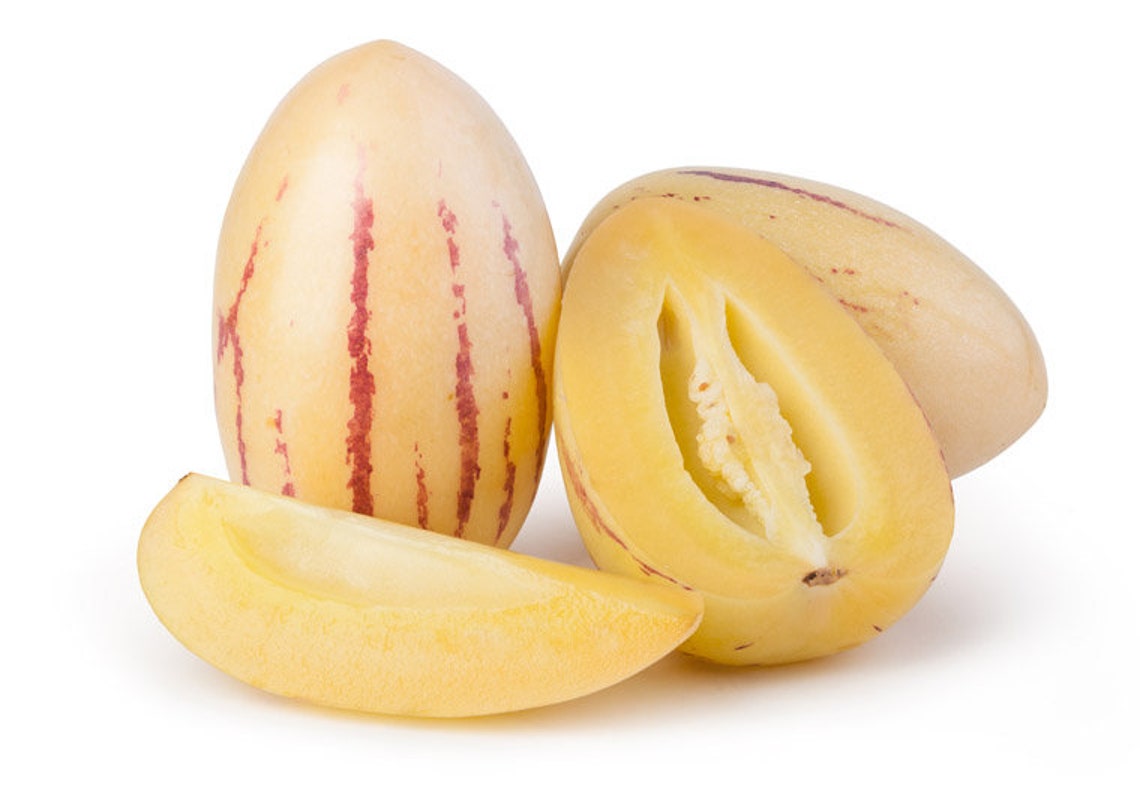 Pepino Melon Pear Seeds: Organic Gardening Gift Fruit Vegetables Garden ...