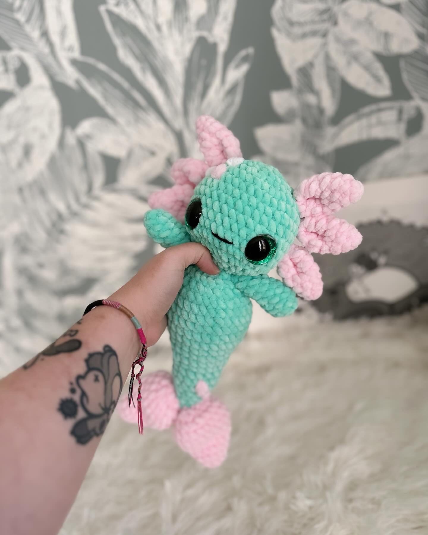 Axolotl Mermaid Plush Axolotl Mermaid Plushy - Etsy