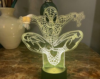 Led Spider Man - Etsy