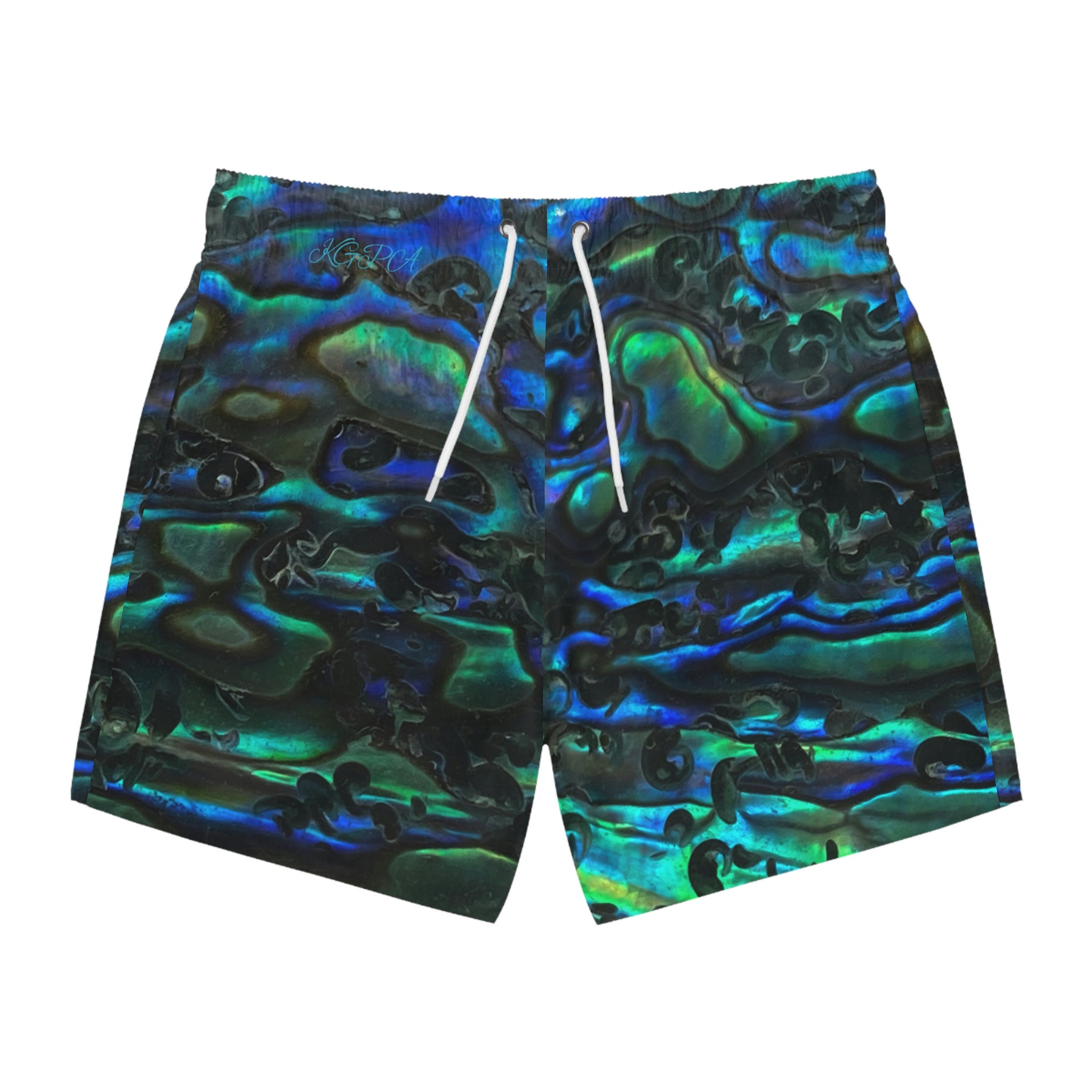 Swim Trunks, Abalone Shell Design - Etsy