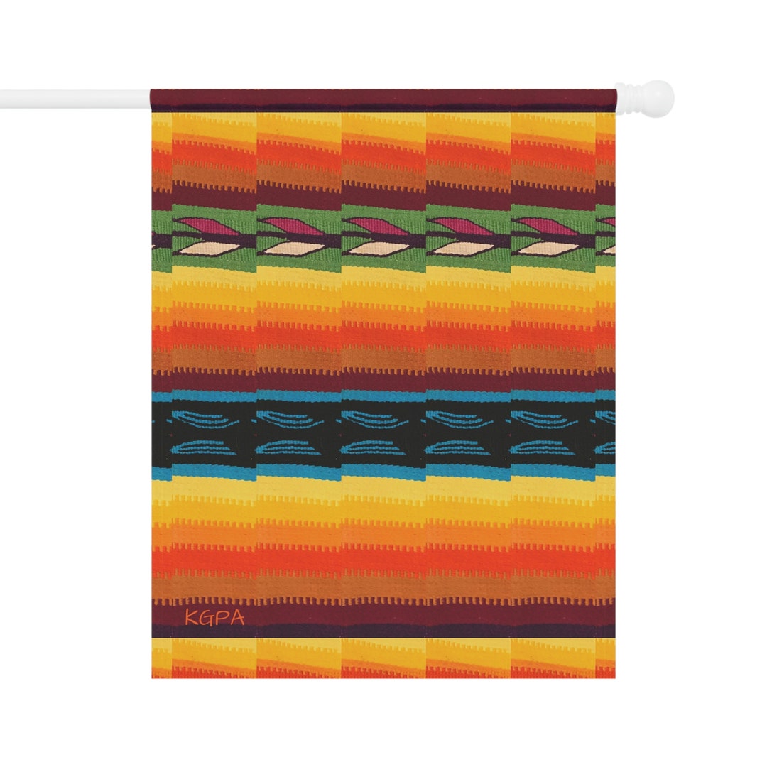 Garden & House Banner. Native American Design. - Etsy