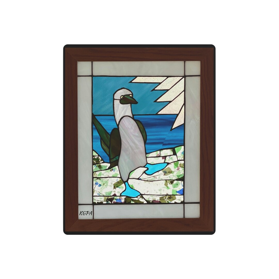 Blue Footed Booby Art Sign - Etsy