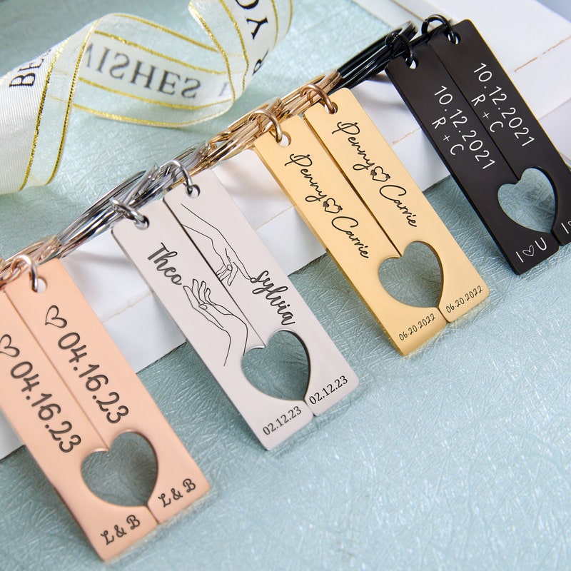 Couple Keychains - Etsy