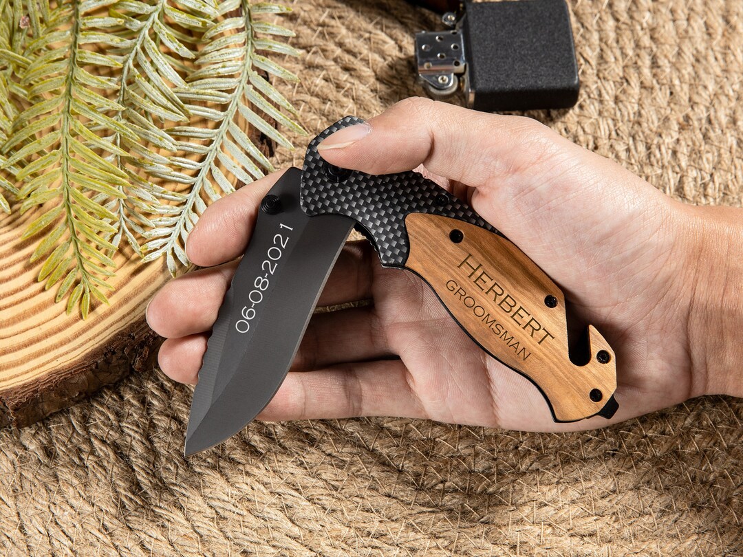 Personalized Pocket Knife,custom Pocket Knife,engraved Knife From ...