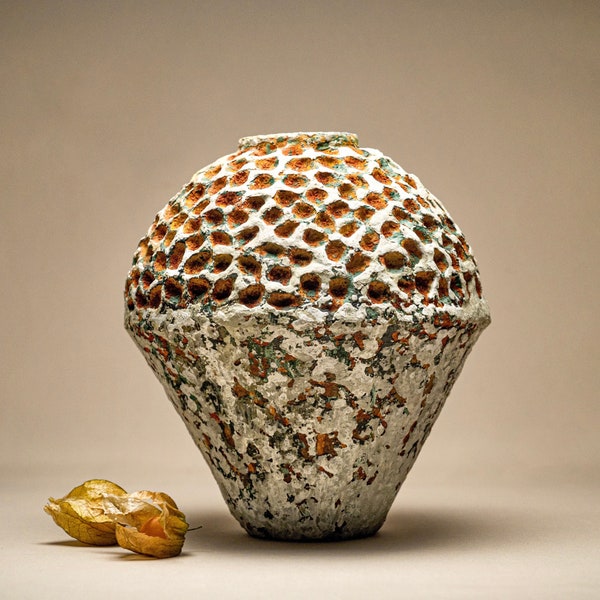Paper Mache Vase - Etsy