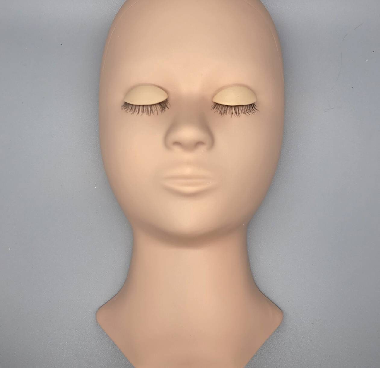 Eyelash Extension Mannequin Practice Lashes Business Brows - Etsy