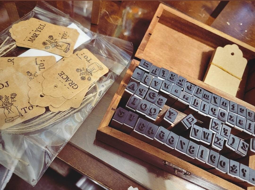 Rubber Stamp Letters Alphabets 70 Pcs Alphabet Stamps for - Etsy