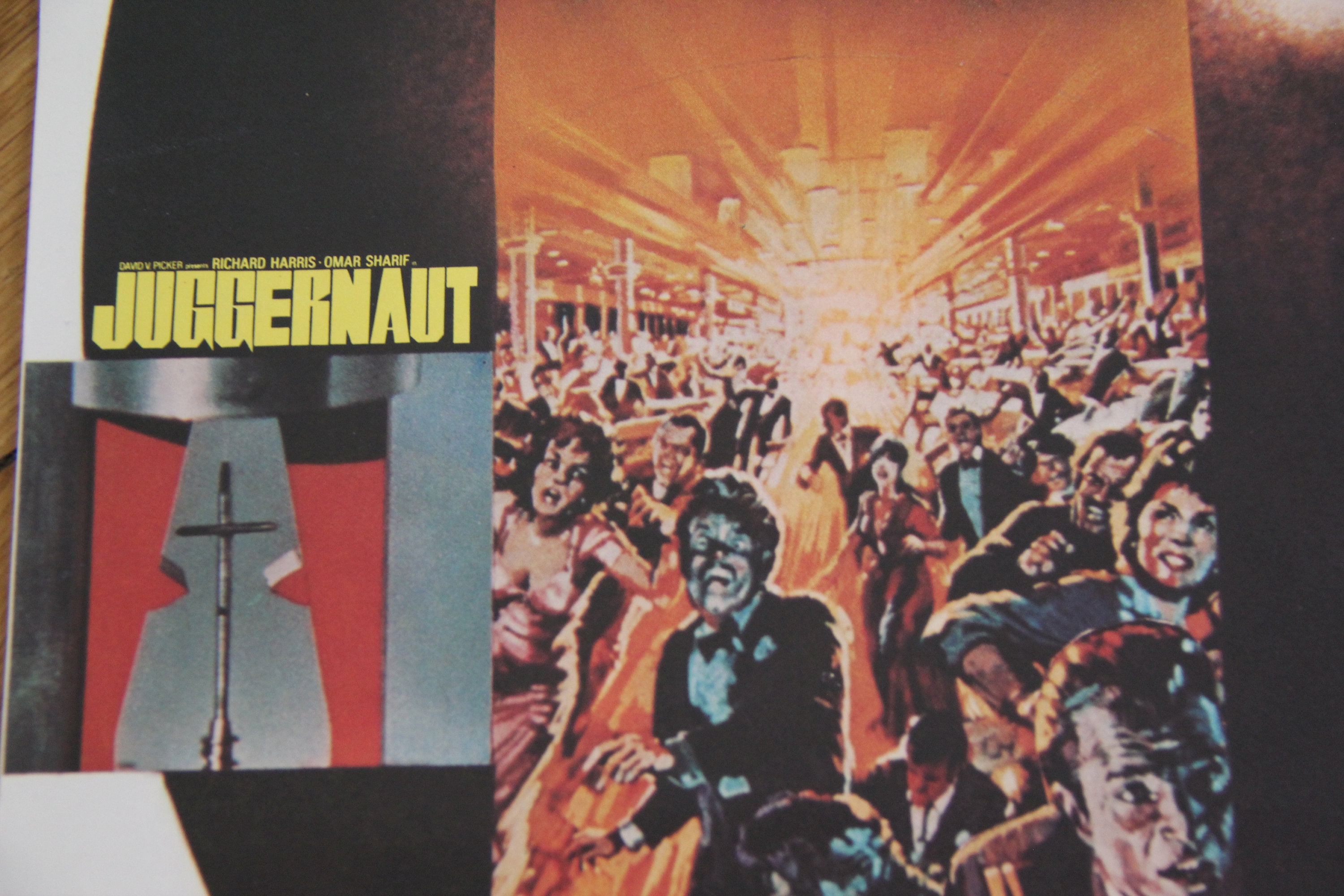 Juggernaut 1974 B2 Japan Original Poster Omar Sharif 20x29"/ 50.8x73 ...
