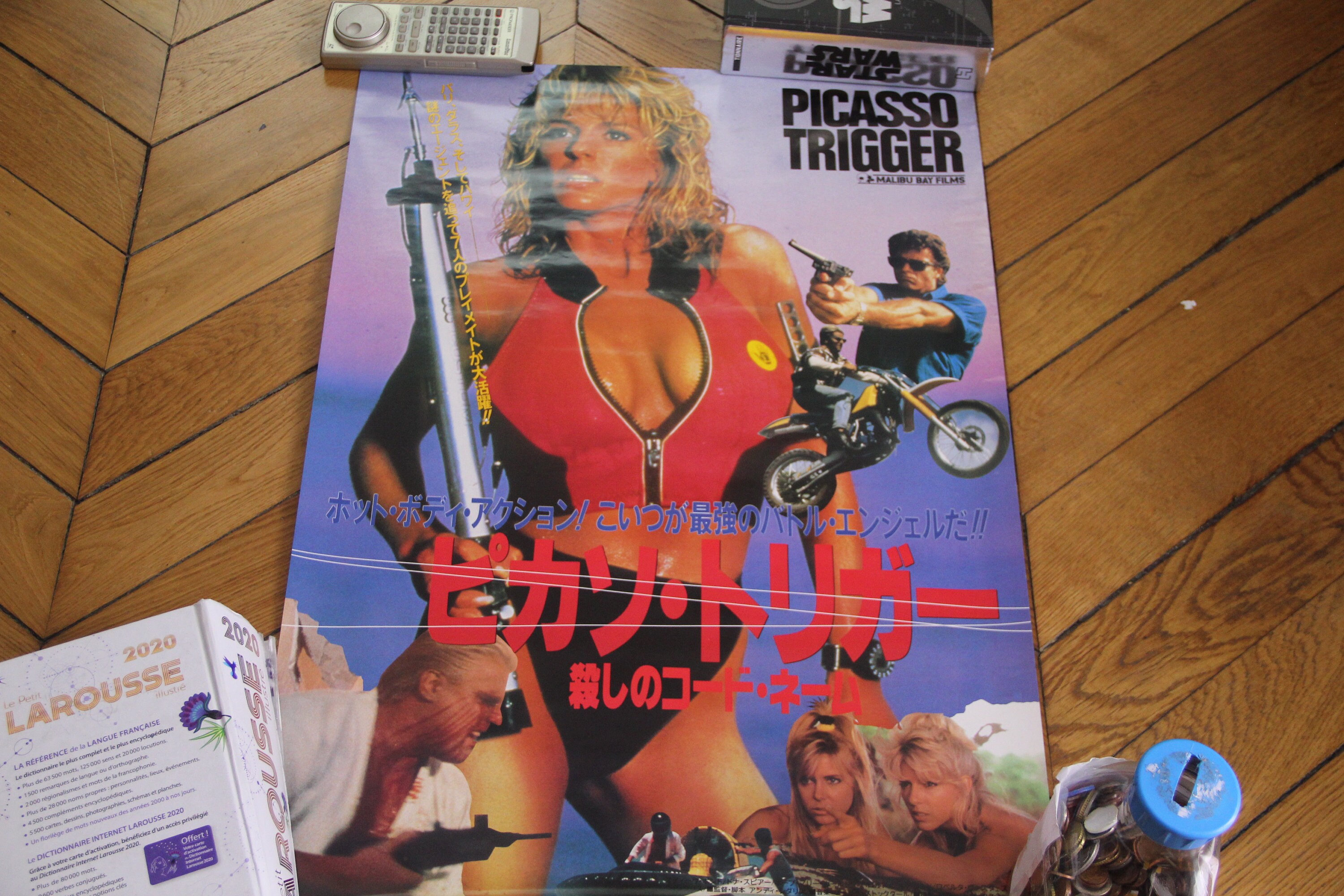 Picasso Trigger 1988 B2 Japan Original Poster Action Hope Marie Carlton 20x29"/ 51x73.5cm - Etsy