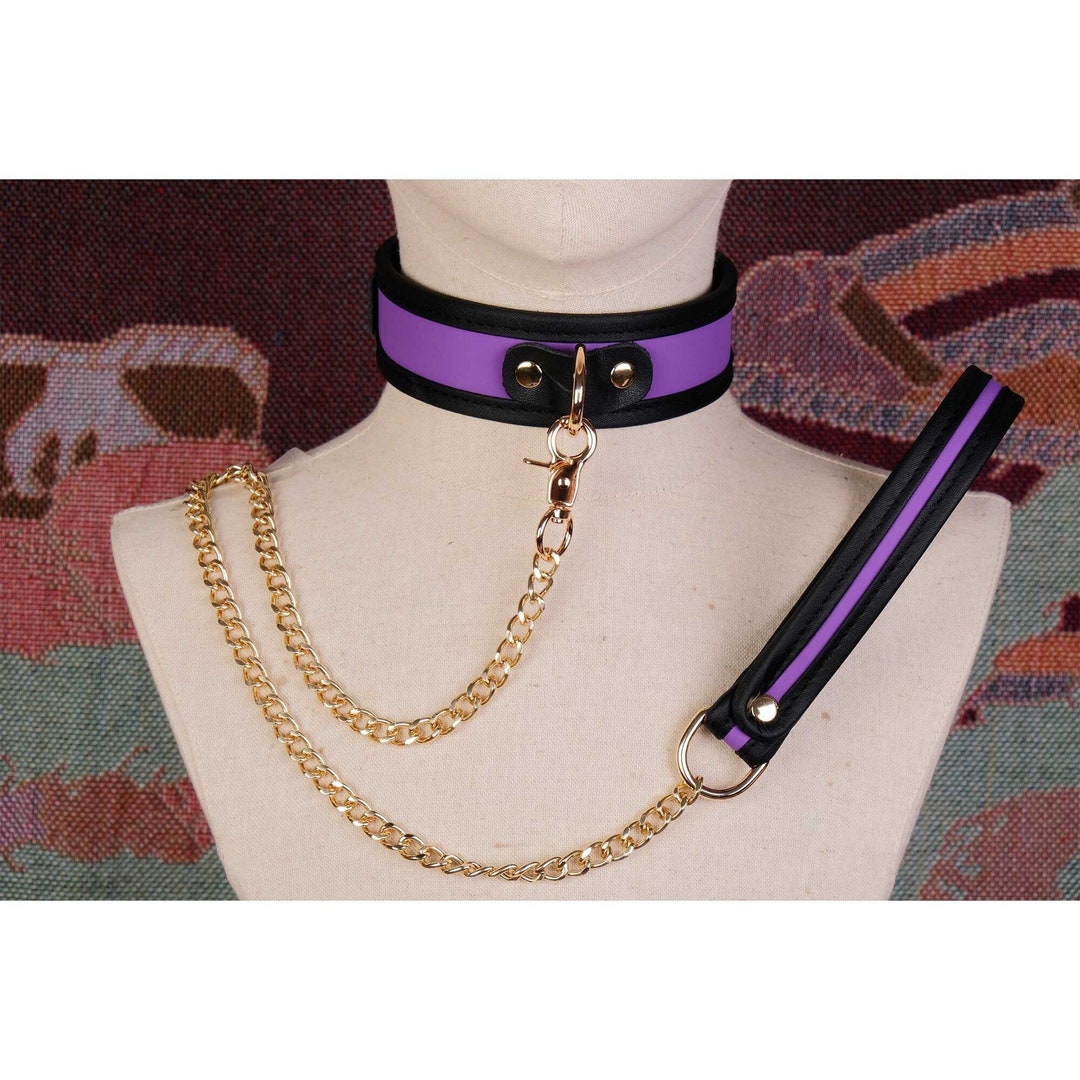 BDSM Collar and Leash Set for Sub/submissive Collar/sub Collar Sub ...