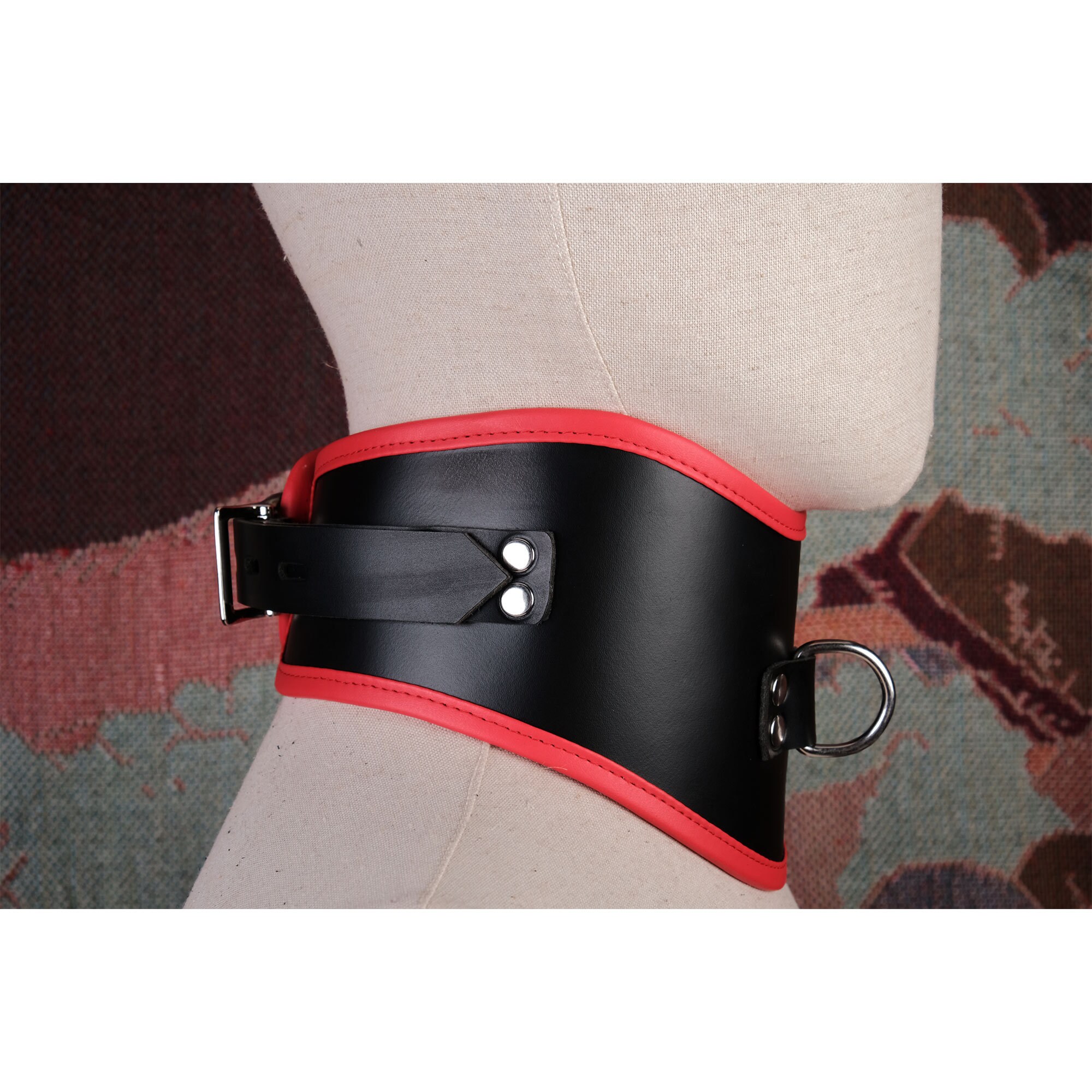 Super Heavy Cowhide Choker Collar and Leash for Women or Men/wide Real ...