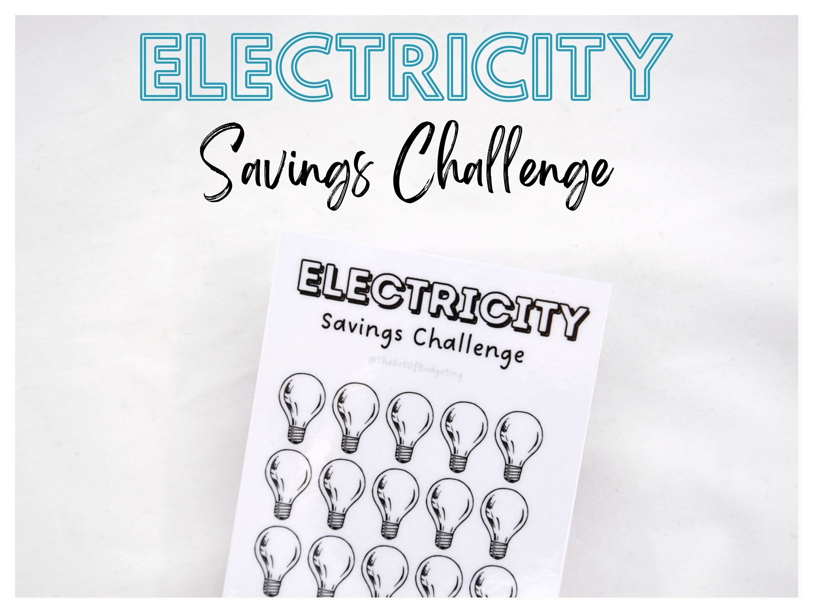 Electricity Bill Savings Challenge Tracker | Utilities Fund | Aus Cash ...