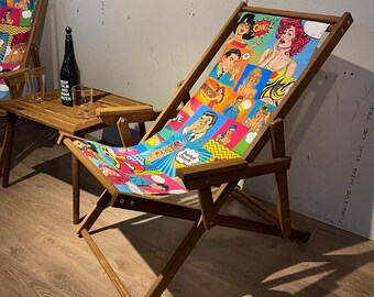 Chaise Pop Art - Etsy