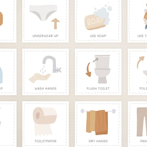 Potty Training Chart, Toilet Training Printable, Potty Training ...