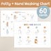 Potty Training & Hand Washing Chart Bundle, Daily Routine Cards ...