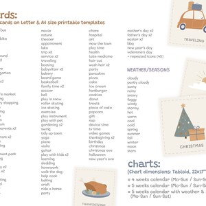 Perpetual Calendar Kids, Monthly Calendar Toddlers, Classroom Learning ...