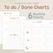 To Do Done Routine Chart for Kids, Toddler Daily Routine, Printable ...