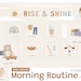 Editable Morning Routine Charts and Cards / Visual Schedule Printable ...