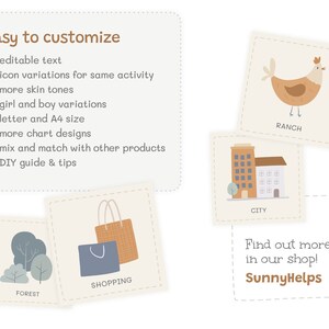 Places Routine Cards for Kids, Printable Visual Schedule Cards, Visual ...