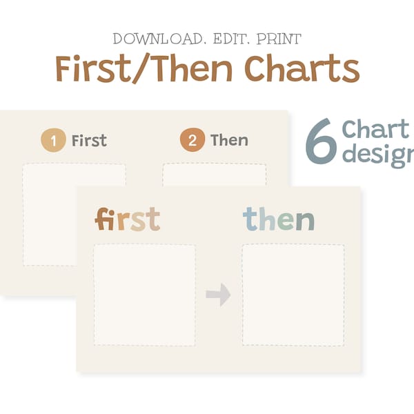 Autism First Then Board - Etsy