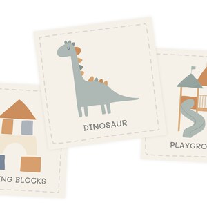 75 Play Activity Flashcards / Printable Routine Cards for Kids / Games ...