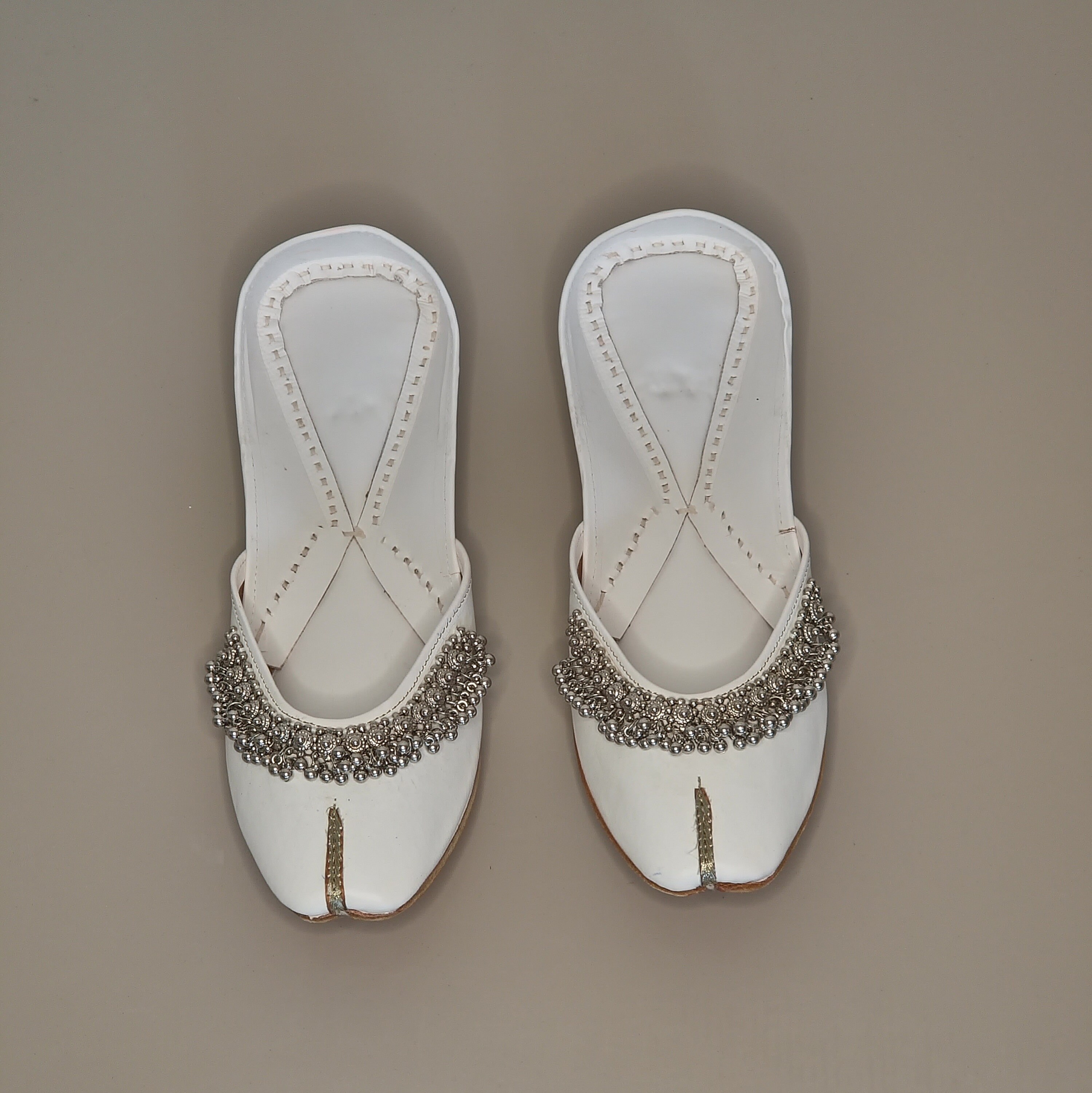 Women Punjabi Ghungroo Leather Jutti - Etsy