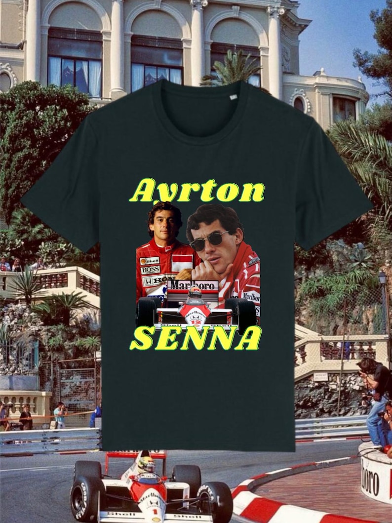Ayrton Senna T-shirt - Etsy