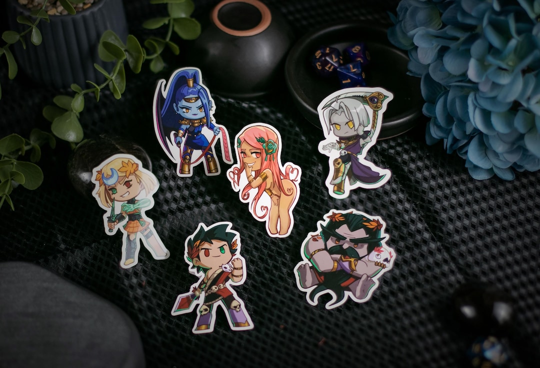 Vinyl Sticker Pack - Hades Game | Vinyl Stickers Hades, Zagreus ...