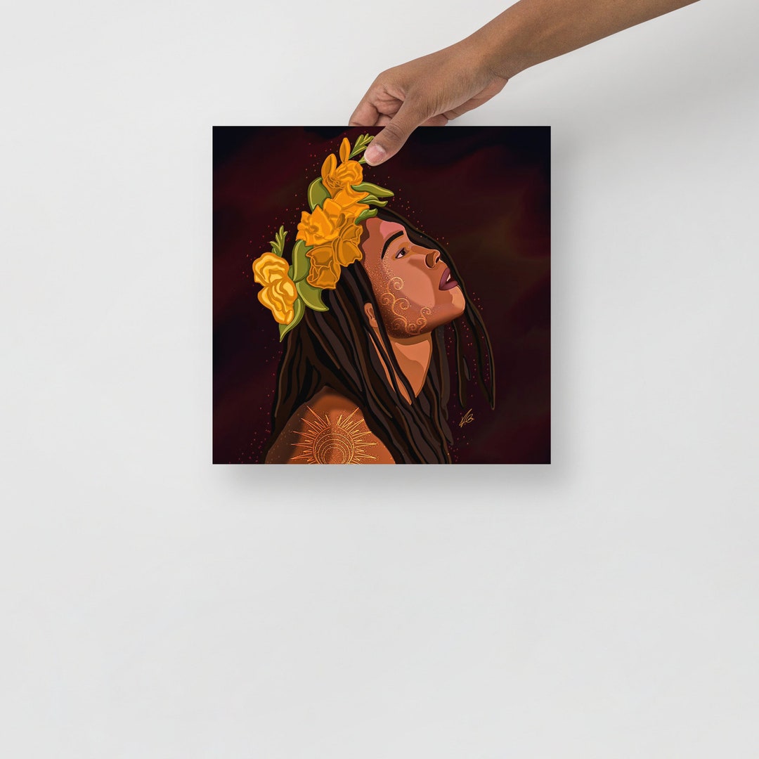 The Sun King Matte Poster - Etsy