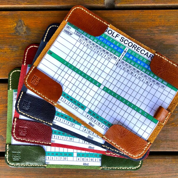 Golf Scorecard Holder - Etsy