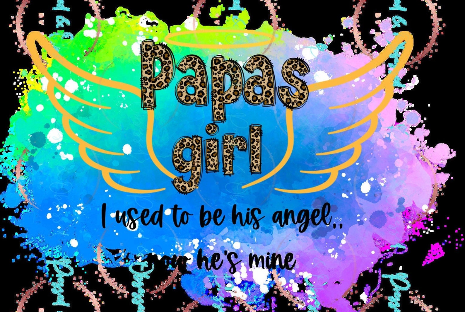 Papa's Girl Png Image - Etsy