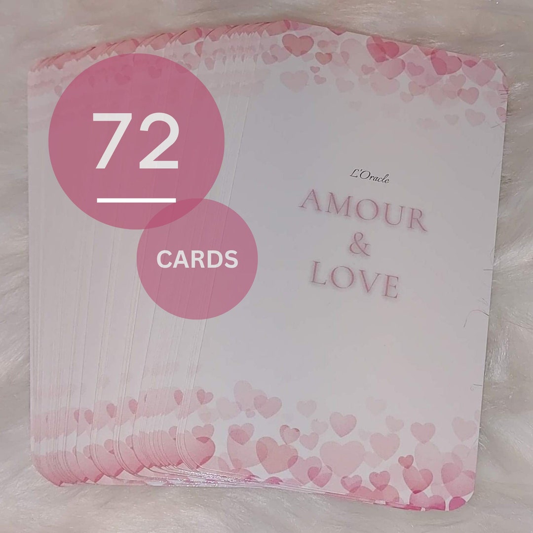 AMOUR & LOVE Oracle Cards | LOVE Oracle Deck - Etsy
