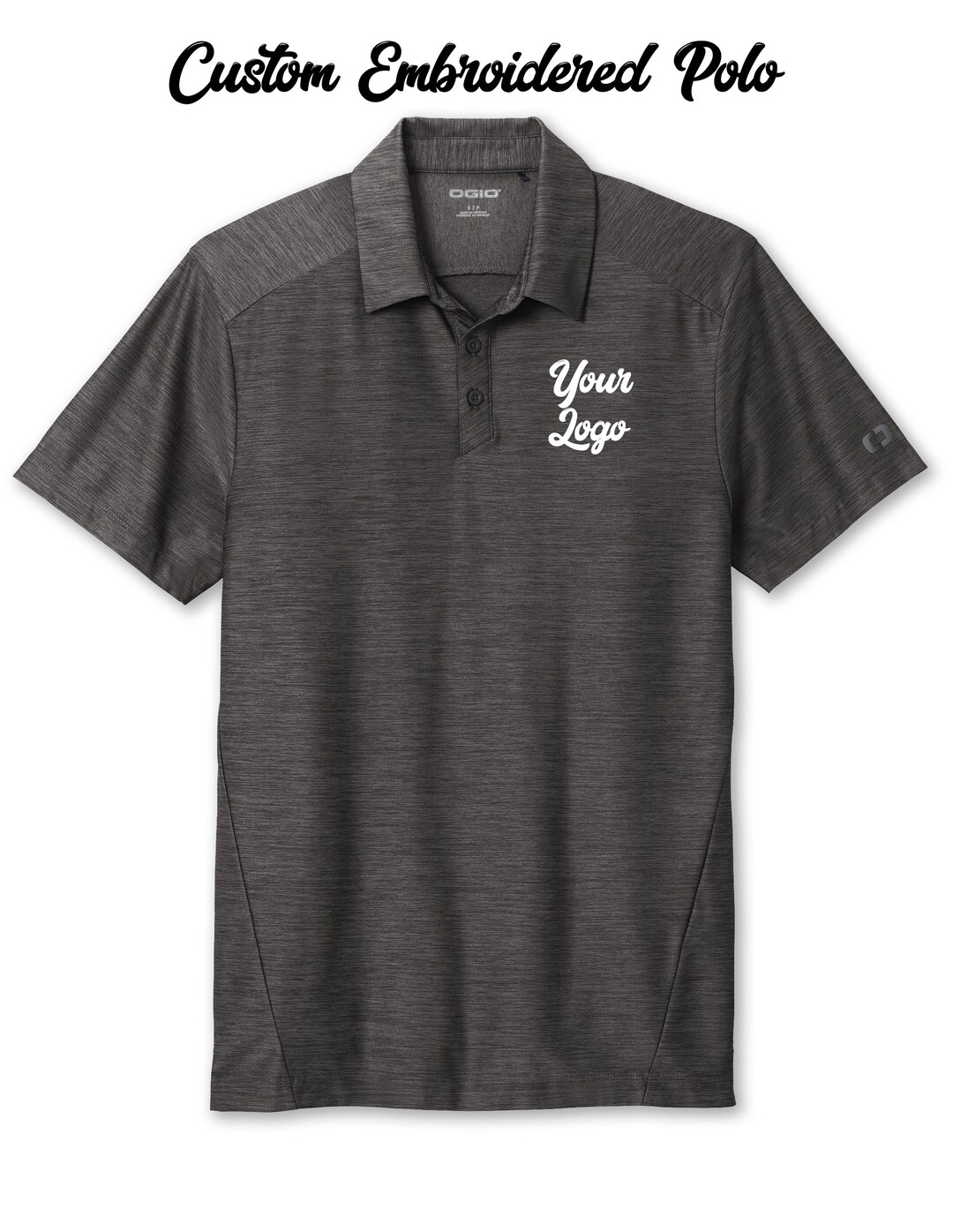 Custom Embroidered OGIO Slate Polo - Golf Shirt - Etsy