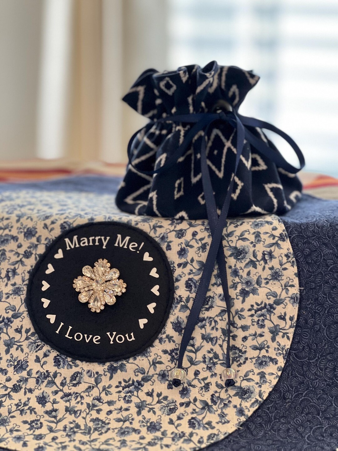 Marry Me Jewelry Pouch - Etsy