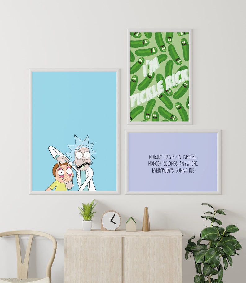 Rick and Morty Printable Art - Etsy