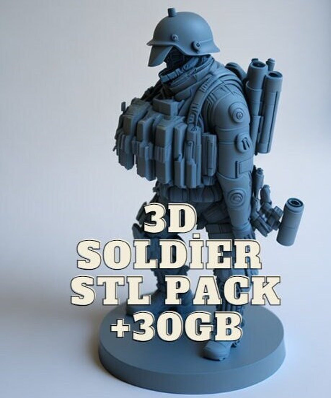 3D Soldier Stl Pack,3d Miniatures Stl Pack,my Best Miniatures-soldiers ...