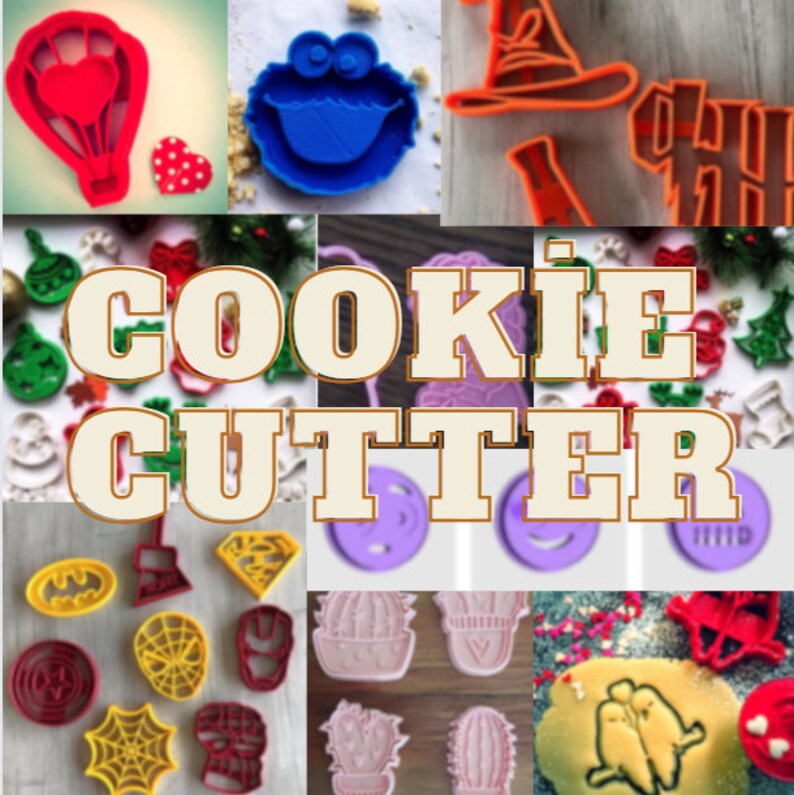 3D Cookie Cutters Stl Pack,mega Stl Bundle,3d Printer,150files,new Year ...