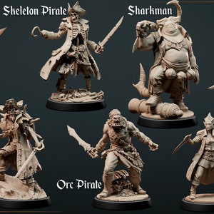 3D Pirate Ship With Crew,pirate 3D Stl,3d Stl File,digital Dowland,3d ...