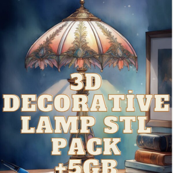 3d Lamp - Etsy
