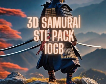 Samurai Girl Statue 3d Model 3d Printer Stl Files - Etsy UK