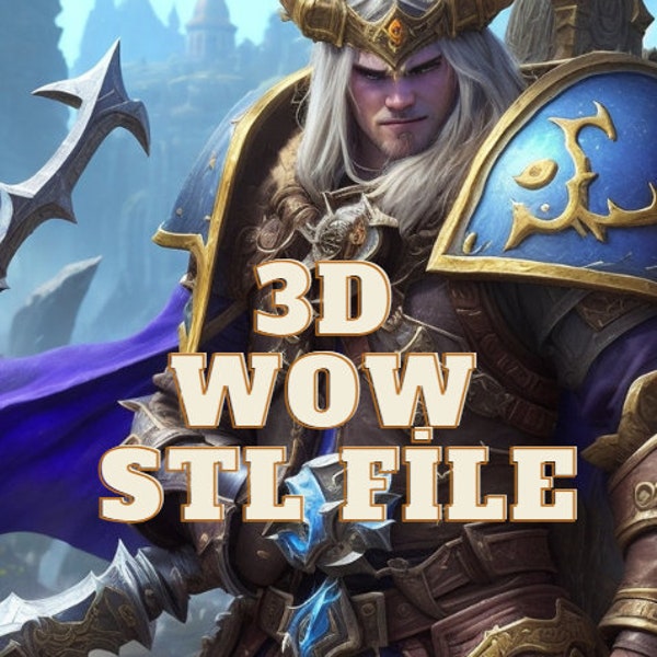 World of Warcraft Stl File - Etsy